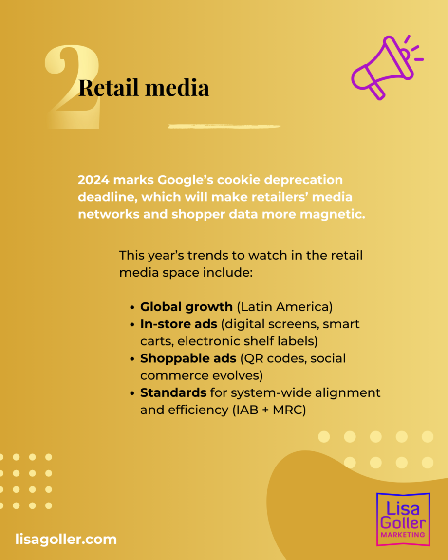 2024 Retail Tech Trends – Lisa Goller Marketing | B2B content for ... 2024 Retail Tech Trends – Lisa Goller Marketing | B2B content for ...