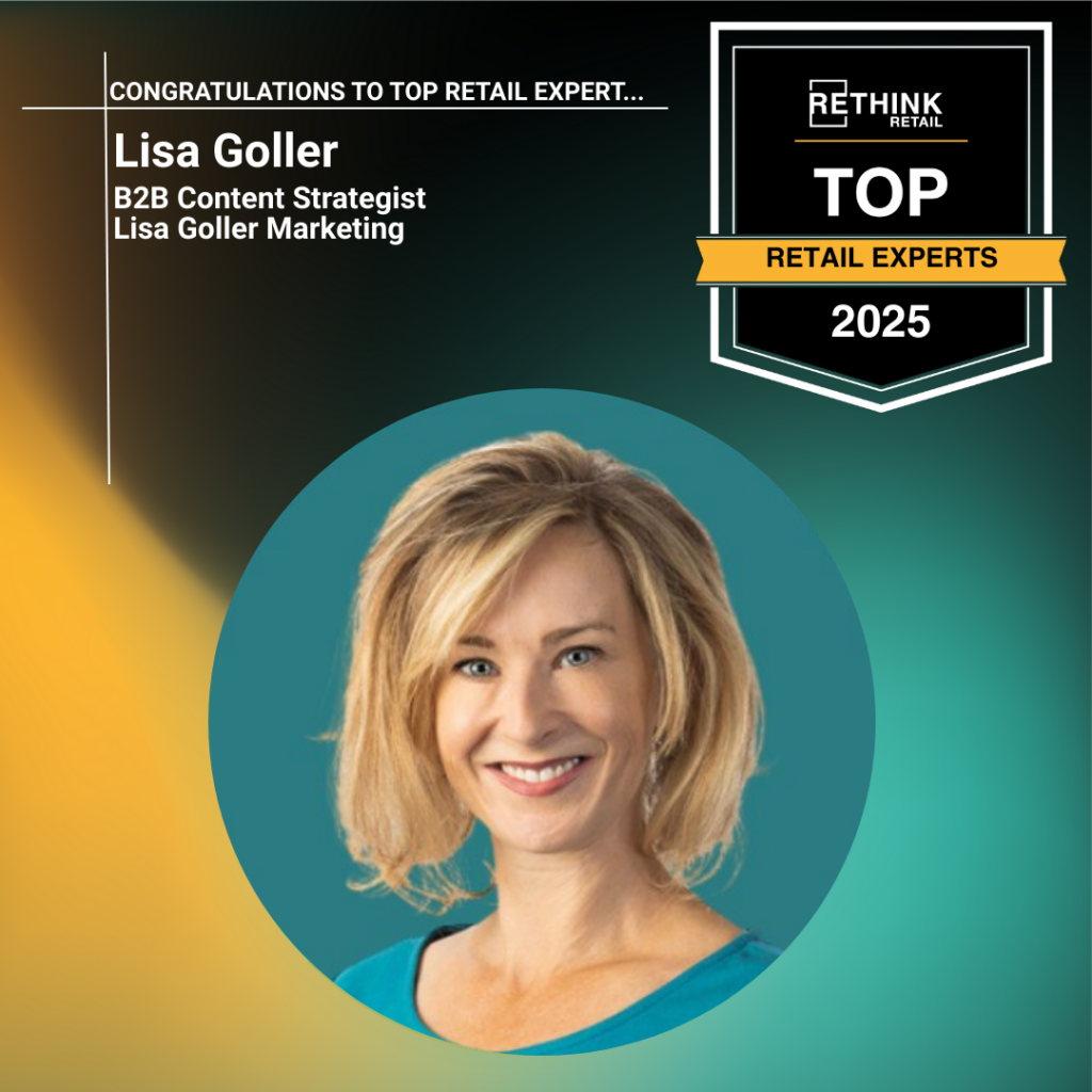 Top Retail Expert 2025 – Lisa Goller Marketing | B2B content for retail ...